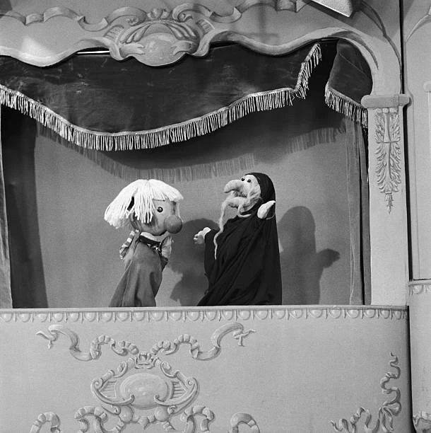 OLD TV PHOTO Kukla, Fran and Ollie puppet show, Fran Allison & Burr ...