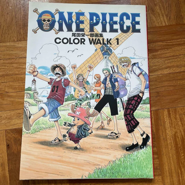 ONE PIECE COLOR Walk 1 Eiichiro Oda Anime Manga Illustration Art Book ...