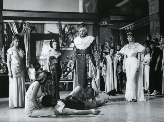 STEWART GRANGER ANOUK Aimee Sodom Et Gomorrah 1962 Vintage Photo ...