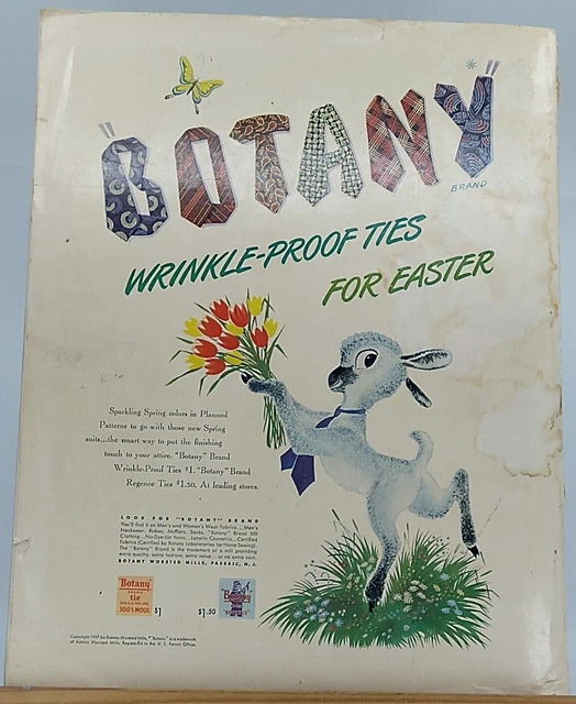 1947 APRIL HOLIDAY Magazine - In Bermuda Moonlight Pittman Front Cover ...