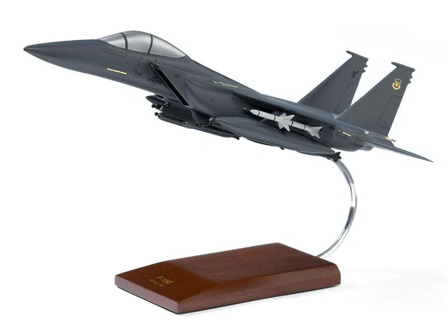 USAF MCDONNELL DOUGLAS F-15E Strike Eagle Desk Display 1/48 Model ES ...