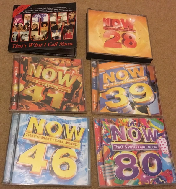 NOW THAT’S WHAT I Call Music CD Bundle £6.00 - PicClick UK
