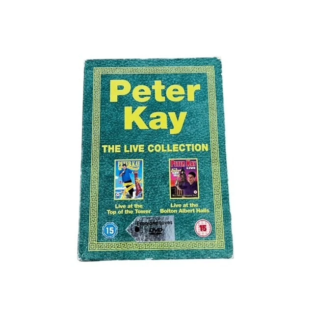 PETER KAY THE Live Collection DVD British Stand Up Comedy Box Set ...