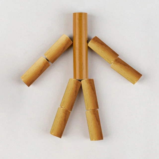 DESKTOP BAMBOO MANTOY Handmade Battle Game Thread Puppet Game Children ...