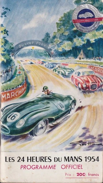 1954 24 HEURES du Mans "Le Mans" Official Race Programme $155.00 - PicClick
