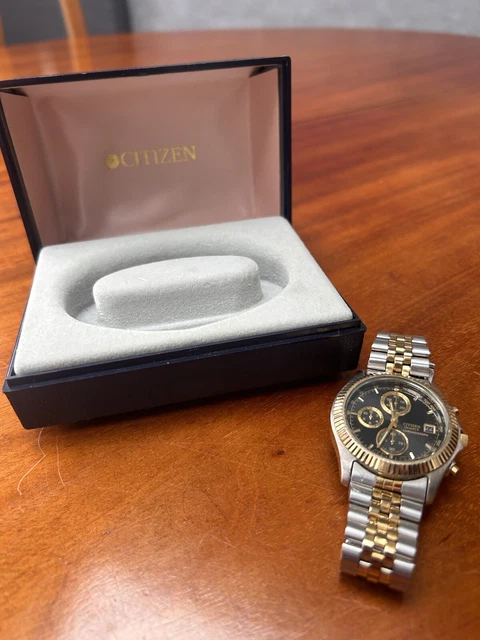 CITIZEN CA0080-54E STAINLESS Steel Chronograph Mens Watch - Silver ...