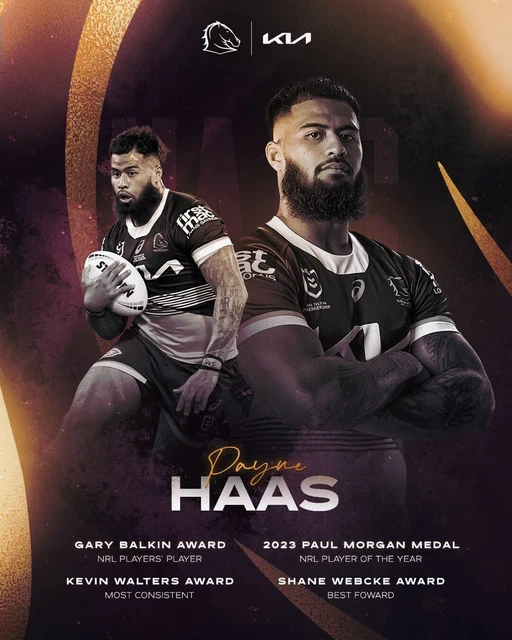 BRISBANE BRONCOS NRL Rugby Team Player Poster, Free Post, Bargain EUR 9 ...