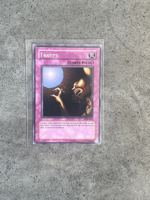CARTE CARD YU-GI-OH Konami 1996 Edition Trappe DDY-F025 Très Bon Etat PSA PCA Fr EUR 1,90 ...