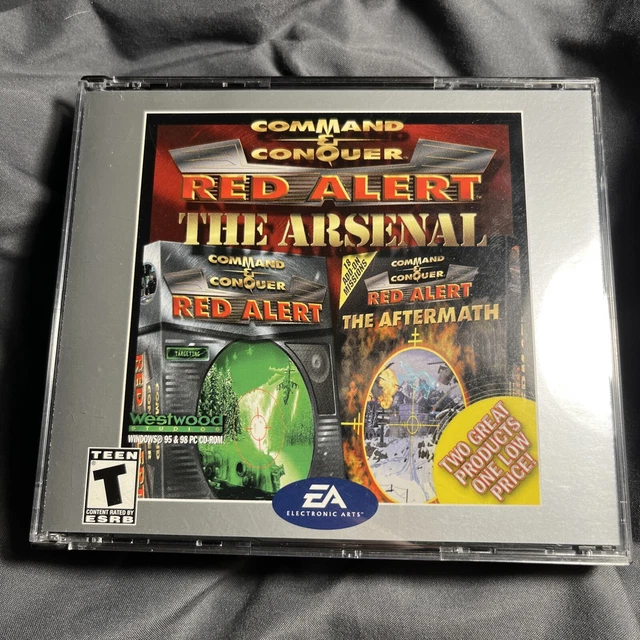 COMMAND & CONQUER Red Alert: The Arsenal & Aftermath (1998) $2.99 ...