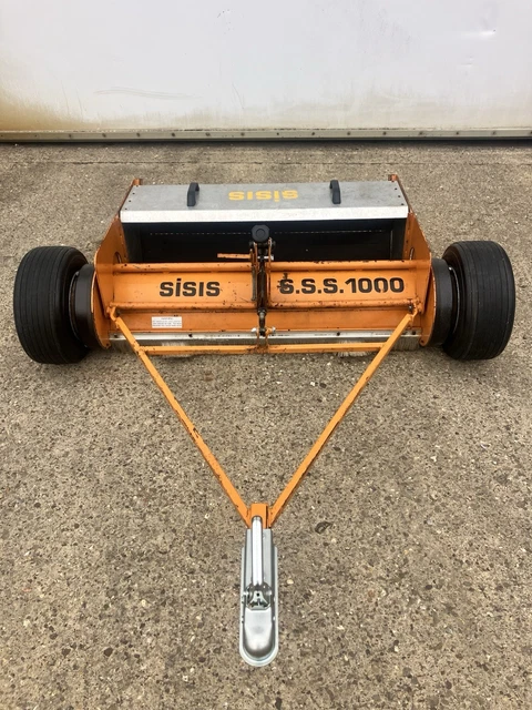 SISIS SSS 1000 Tow Sweeper for compact Tractor Or Mower In Very Good ...