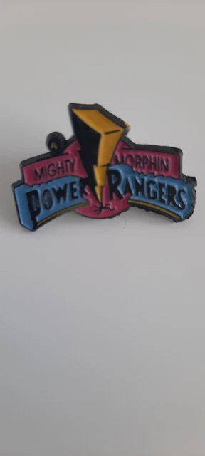 VINTAGE POWER RANGERS Pin Badges. Power Rangers logo. 1995 Saban £5.00 ...