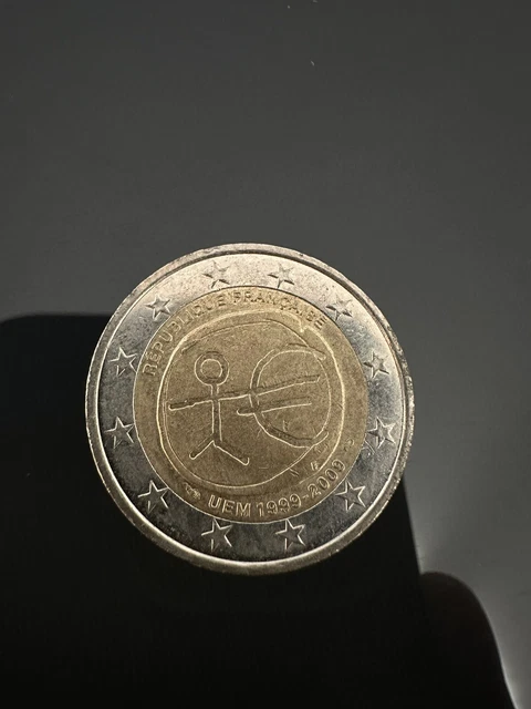 2 EURO MÜNZEN fehlprägung strichmännchen EUR 300,00 - PicClick DE