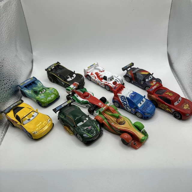 DISNEY PIXAR CARS WGP Racers Bundle X10 Diecast 1:55 Combine Post £27. ...