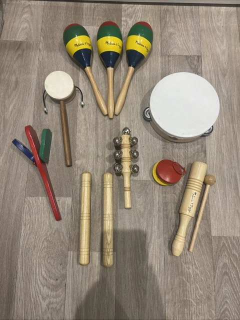 BUNDLE OF CHILDREN’S Percussion Instruments Mostly Melissa And Doug £14 ...