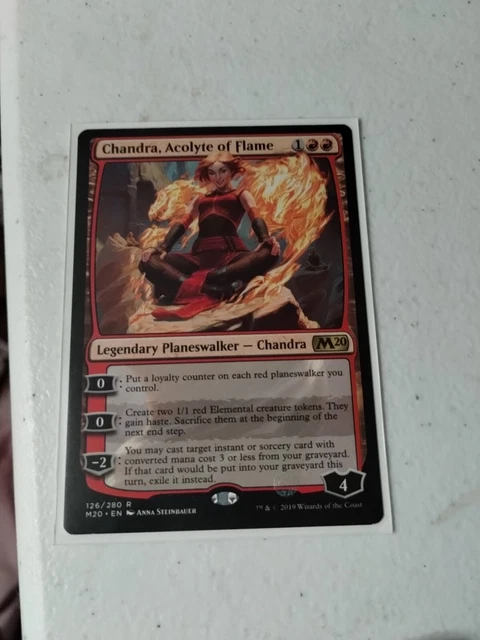 CHANDRA, ACOLYTE OF Flame [Ensemble de base 2020] MTG magique EUR 2,23 - PicClick FR