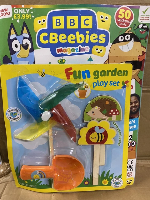 BBC CBEEBIES MAGAZINE #621 2023 Bluey, Activities, and Fun Garden play ...