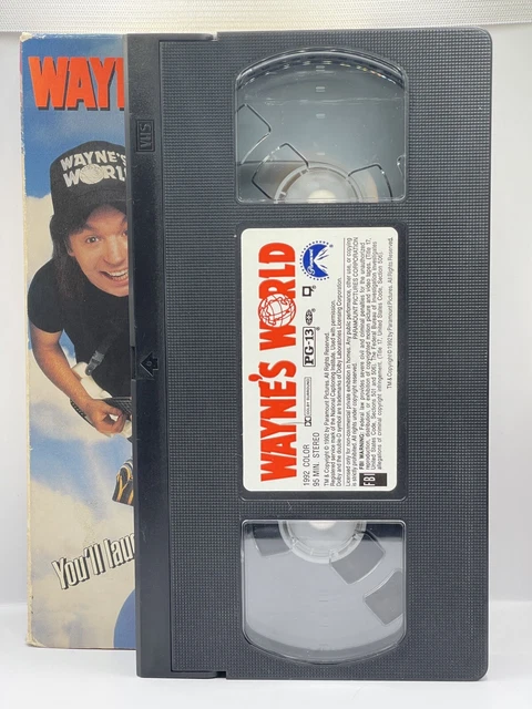 WAYNE'S WORLD (VHS, 1992) McDonald's Version - Mike Myers $4.95 - PicClick CA
