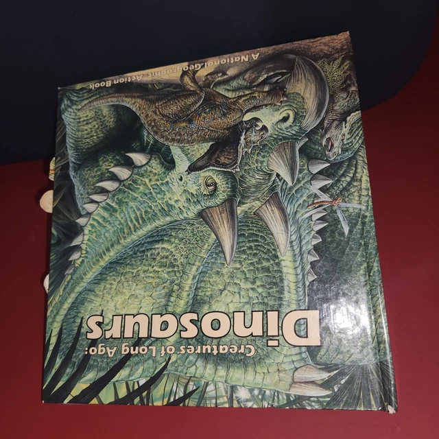 POP-UP: CREATURES OF Long Ago Dinosaurs by National Geographic Society ...