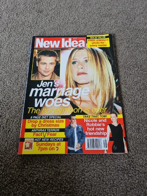NEW IDEA MAGAZINE October 2001-Dannii Minogue -Nicole Kidman-olivia ...