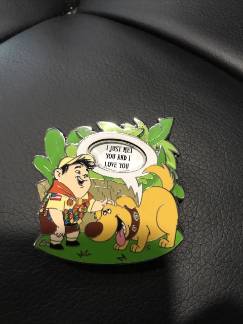DISNEY/PIXAR &UP& RUSSELL & DUG 10TH ANNIVERSARY SPINNER LE PIn £29.72 ...