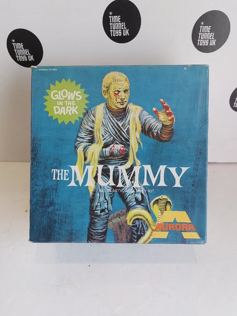 AURORA MODEL KIT The Mummy Original Kit No 452 £115.00 - PicClick UK