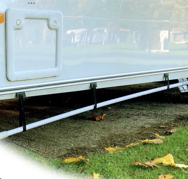 CARAVAN SOLID WASTE pipe supports To Keep The Grey Waste Water Flowing ...