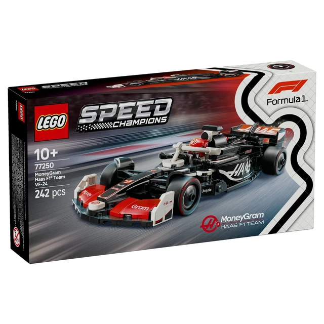 LEGO LEGO SPEED Champions MoneyGram Haas F1 Team VF-24 Race Car Toy $59 ...