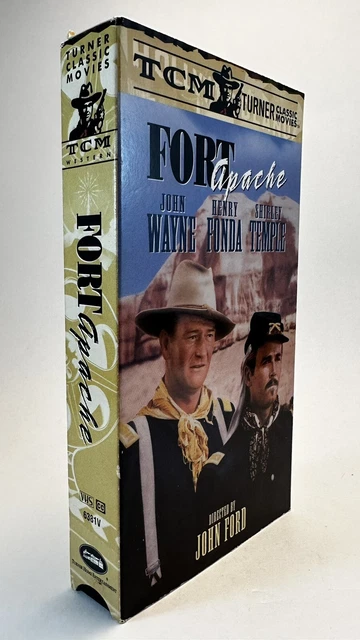 FORT APACHE (VHS, 1948) John Wayne, Henry Fonda, Shirley Temple ...