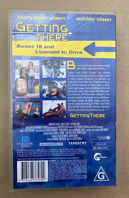 GETTING THERE [VHS] Warner Mary-Kate & Ashley Olsen 2002 Sealed Video ...