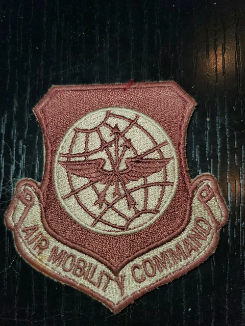 1960S 70S USAF Air Force Air Mobility Command Squadron Patch L@@K ...