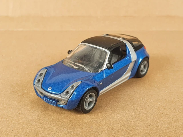 SIKU 1065 1066 MCC SMART Roadster Coupe blau m. Targa Dach SI-KU 130 ...