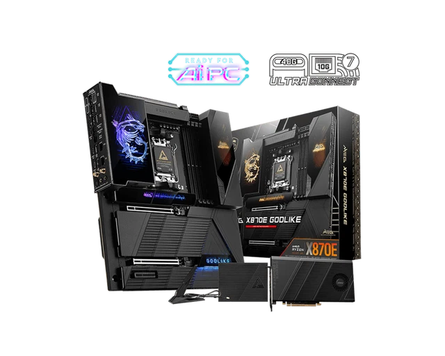 MSI MEG X870E GODLIKE AM5 Motherboard £1,169.99 - PicClick UK