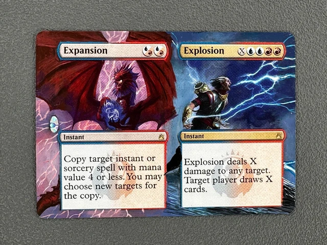 EXTENSION / EXPLOSION MTG Ravnica remasterisé peint à la main modifié ...