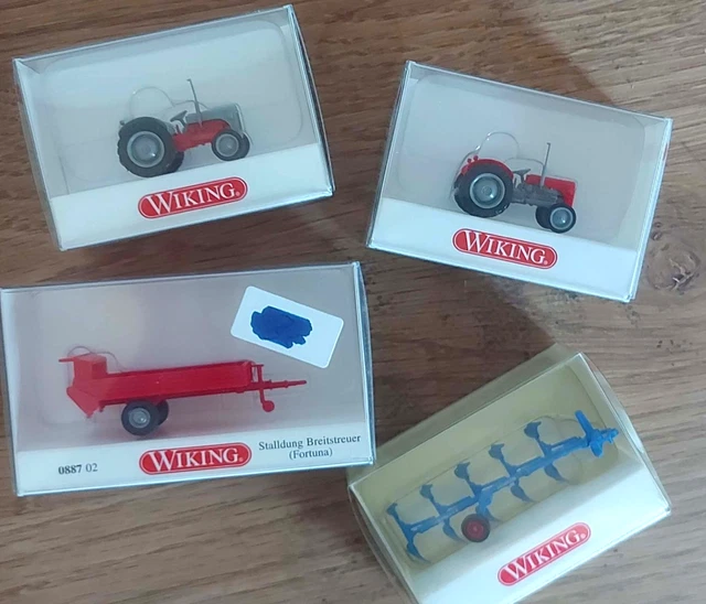 HO KONVOLUT TRECKER Schlepper 1/87 Wiking 2+2Stk. EUR 27,25 - PicClick DE