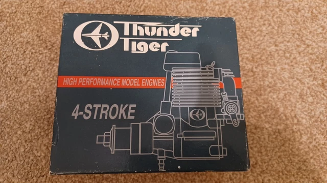 THUNDER TIGER F-91S Used Four Stroke Engine EUR 95,42 - PicClick DE