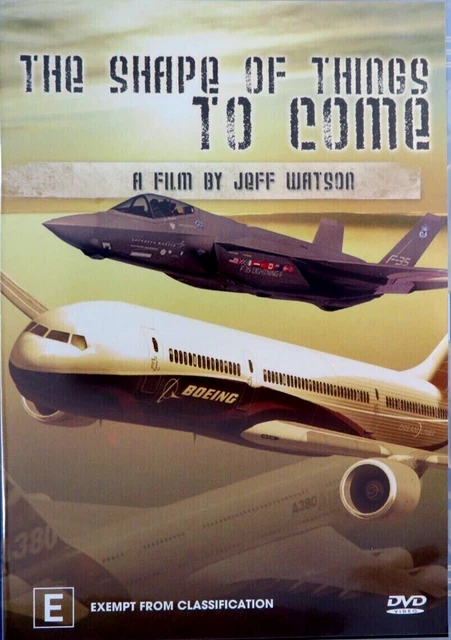 JEFF WATSON DOCUMENTARY AIR FORCE PLANES DVD Shape of Things To Come ...
