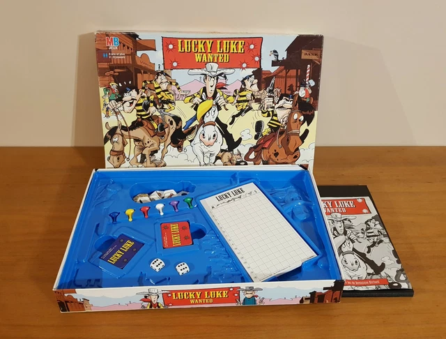 LUCKY LUKE WANTED 2002 COMPLET jeu de société MB HASBRO EUR 14,90 ...