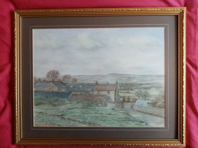 VINTAGE ORIGINAL PICTURES of Bank House Farm in Arthington, Yorkshire £ ...