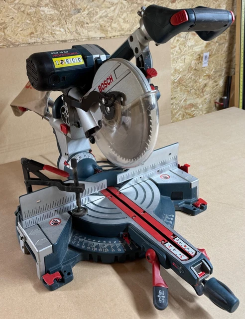 BOSCH PROFESSIONAL GCM 10 SD 10" Double Bevel Sliding Mitre Saw £414.72 ...