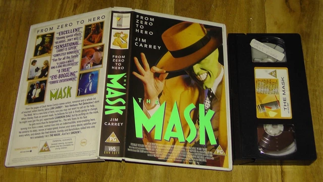 THE MASK VHS Video Big Box Ex Rental EIV EV Entertainment In Video £5. ...
