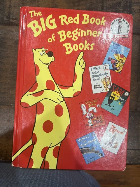 DR. SEUSS THE Big Red Book of Beginner Hard Cover Several Stories 344 ...