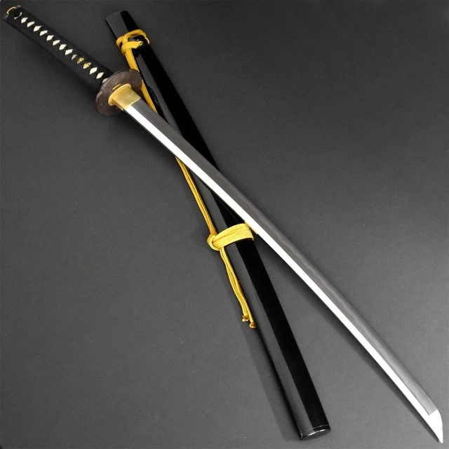 AUTHENTIC NIHONTO JAPANESE SAMURAI LONG SWORD KATANA w/KOSHIRAE ANTIQUE ...