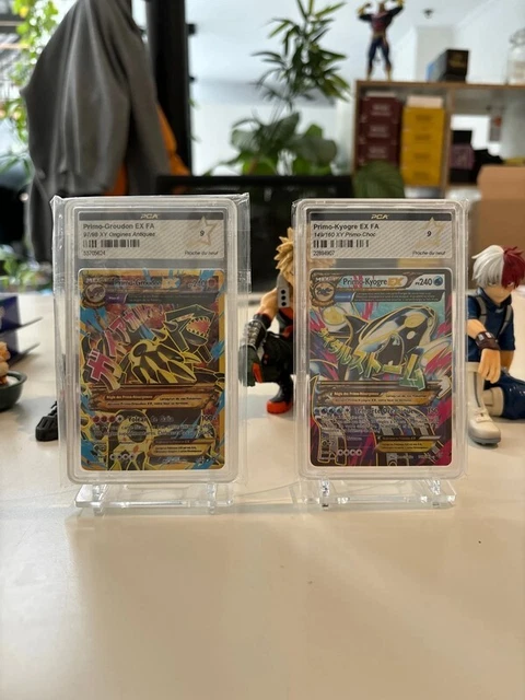 CARTES POKÉMON XY Origines Antiques Groudon et XY Primo-Choc Kyogre FR ...