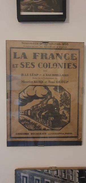 AFFICHE LA FRANCE Et Ses Colonies EUR 5,00 - PicClick FR