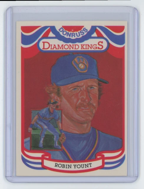 1983 DONRUSS DIAMOND Kings Robin Yount. Milwaukee Brewers #1 EUR 3,07 ...