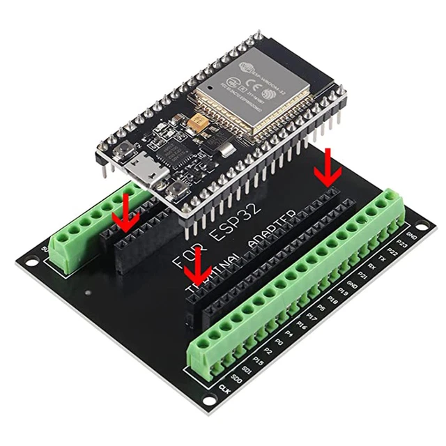 SCHEDA DI SVILUPPO ESP32 Breakout GPIO ESP32S ESP32 ESP-WROOM-32 TOP ... SCHEDA DI SVILUPPO ESP32 Breakout GPIO ESP32S ESP32 ESP-WROOM-32 TOP ...