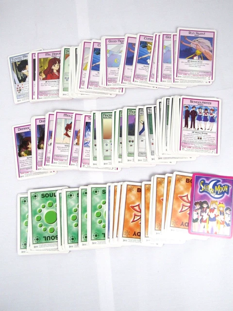 LARGE SAILOR MOON CCG Lot - Toei Animation - 2001 - Canada - Naoko ...