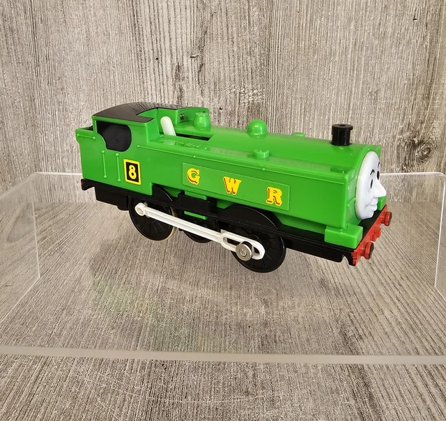 TOMY THOMAS & Friends Trackmaster Duck 8 Gwr Green Motorised Toy Train ...