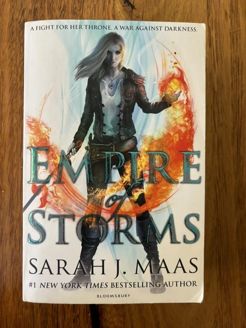 Empire Of Storms By Sarah J Maas Throne Of Glass Series Paperback Eur