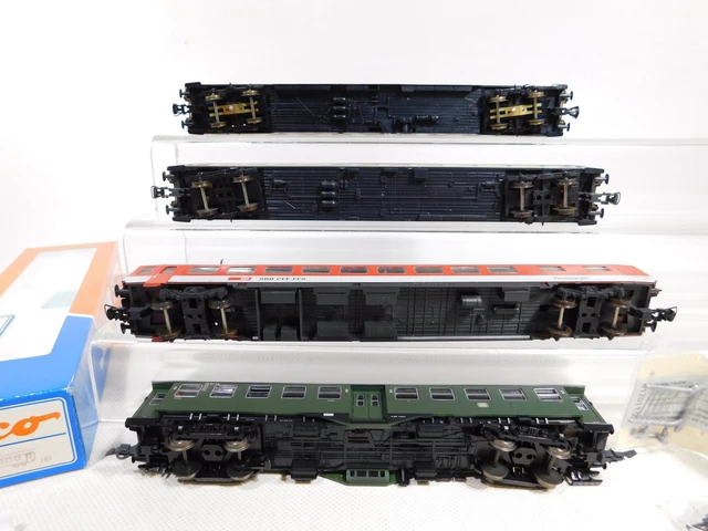 ROCO H0 DC Lot Passenger Cars Missing Small Parts 44030 DB etc #DM57-1 ...